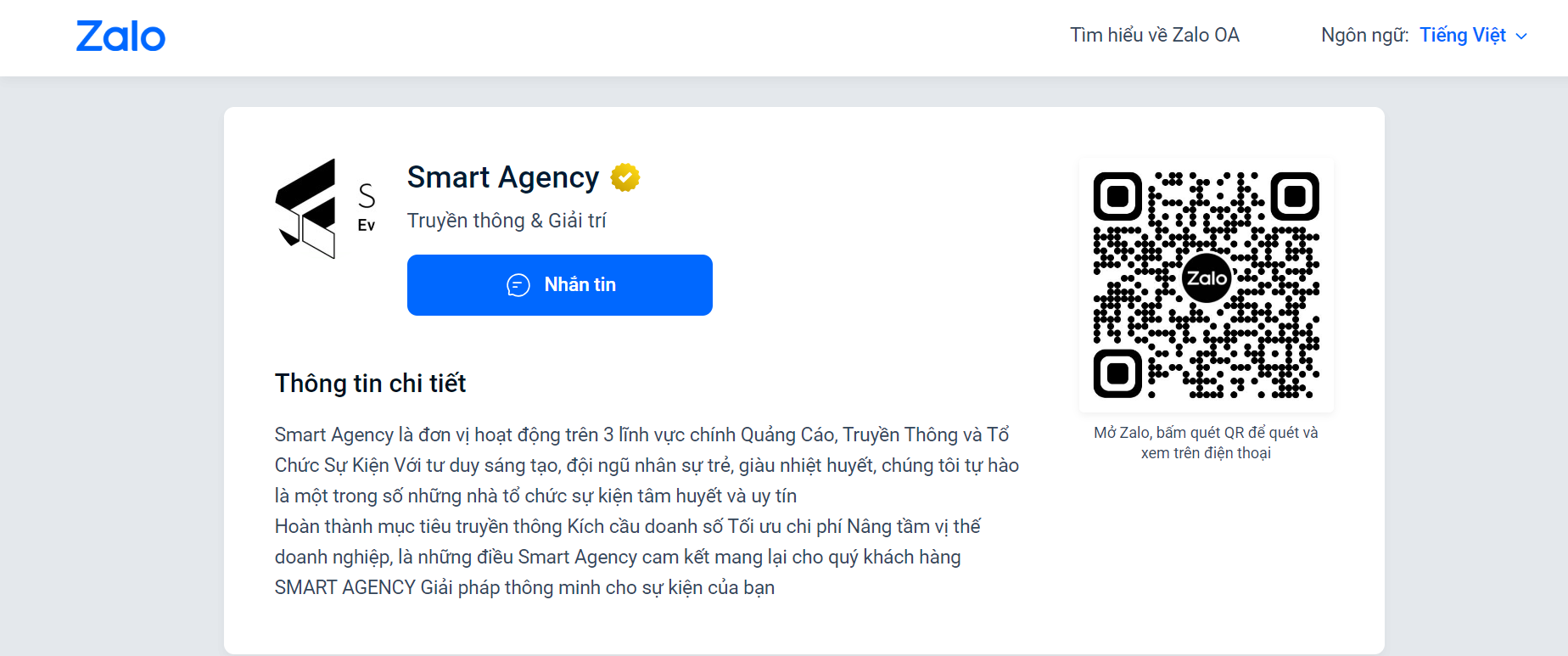 Dịch Vụ Fix Lỗi Button Zalo Website - Tigobiz